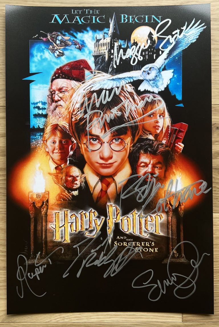 Harry Potter Sorcerer’s Stone cast 8×12 photo Radcliffe