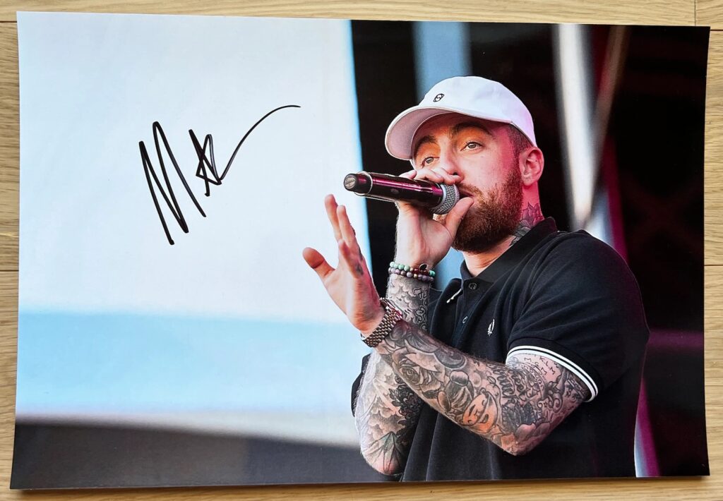 Mac Miller signed autographed 8×12 inch photo + COA - Prime Autographs ...